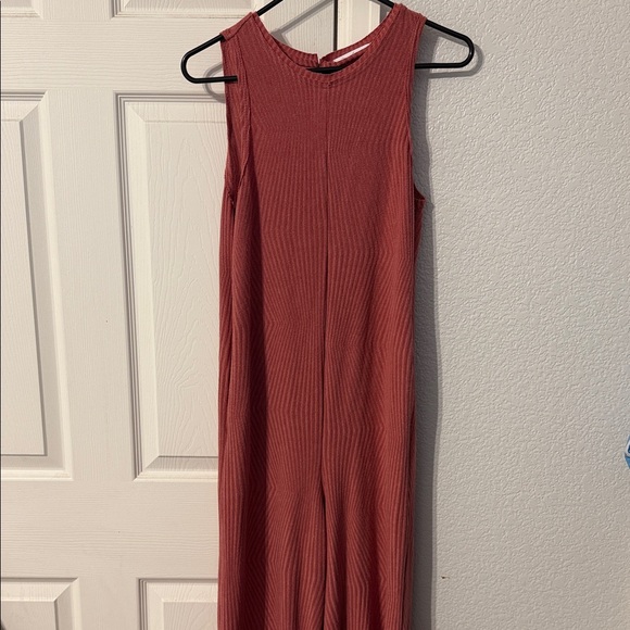 Pants & Jumpsuits | Sleeveless Rust Jumpsuit | Poshmark